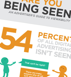 Viewability Infographic reveals 54% of all digital advertising isn’t seen